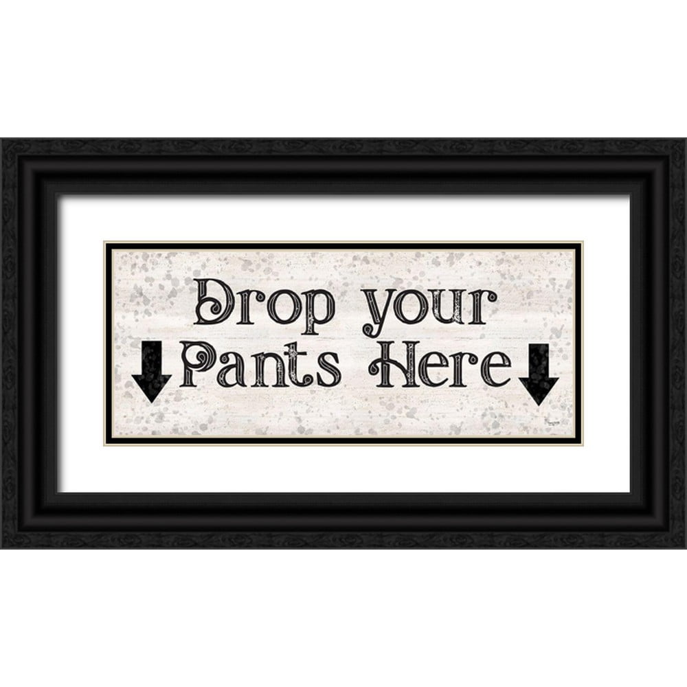 Reed, Tara 18x10 Black Ornate Wood Framed with Double Matting Museum ...