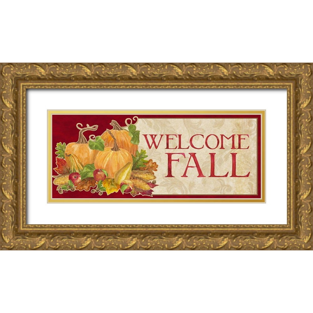 Reed, Tara 18x10 Gold Ornate Wood Framed with Double Matting Museum Art ...
