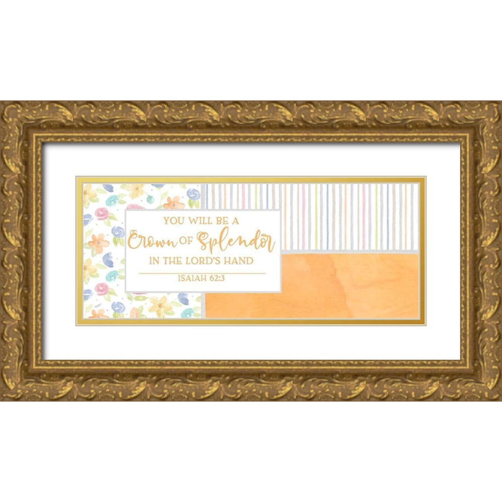 Reed, Tara 18x10 Gold Ornate Wood Framed with Double Matting Museum Art ...