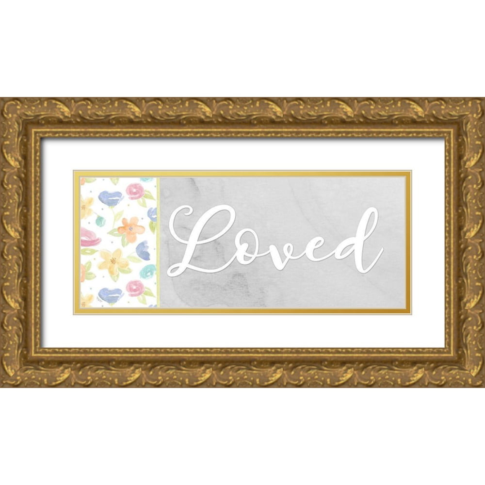 Reed, Tara 18x10 Gold Ornate Wood Framed with Double Matting Museum Art ...