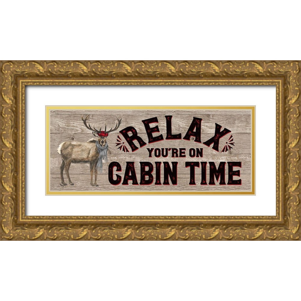 Reed, Tara 18x10 Gold Ornate Wood Framed with Double Matting Museum Art ...