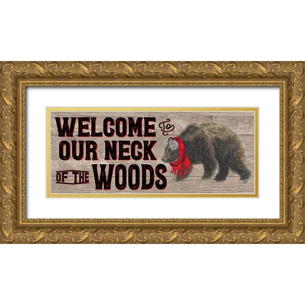 Reed, Tara 18x10 Gold Ornate Wood Framed with Double Matting Museum Art ...