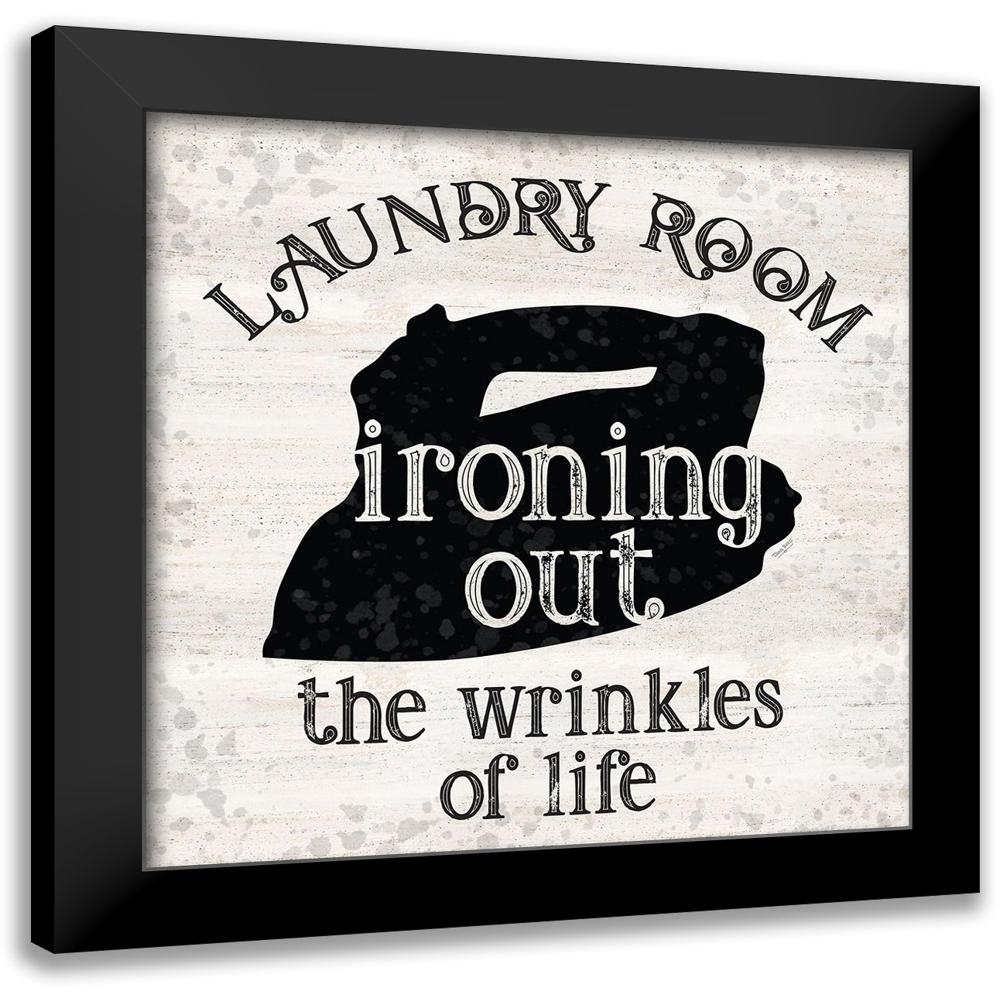 Reed, Tara 20x20 Black Modern Framed Museum Art Print Titled - Laundry ...