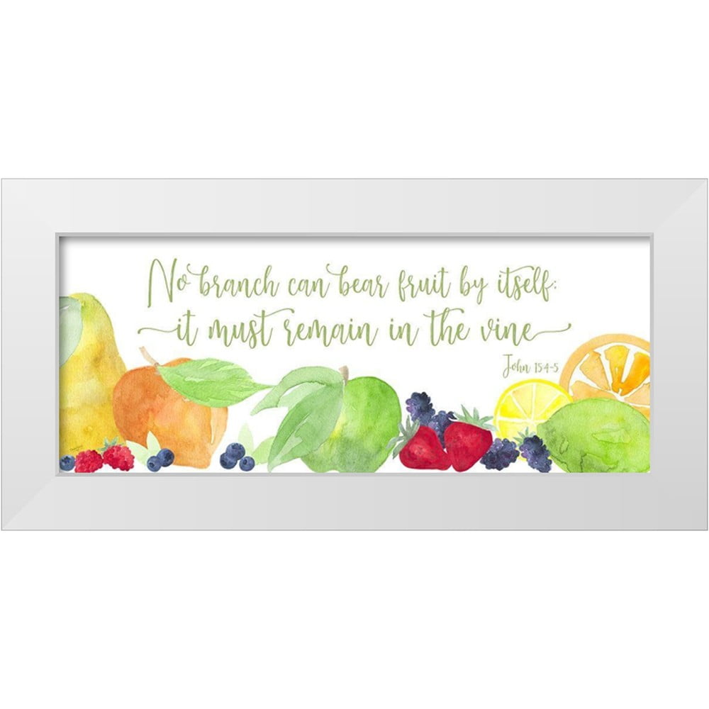 Reed, Tara 24x12 White Modern Wood Framed Museum Art Print Titled ...