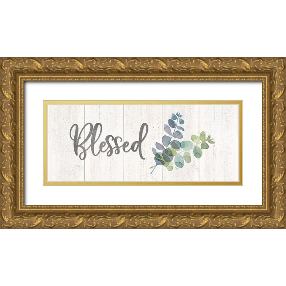 Reed, Tara 32x15 Gold Ornate Wood Framed with Double Matting Museum Art ...