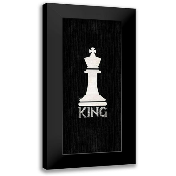 Reed, Tara 8x14 Black Modern Framed Museum Art Print Titled - Chess ...