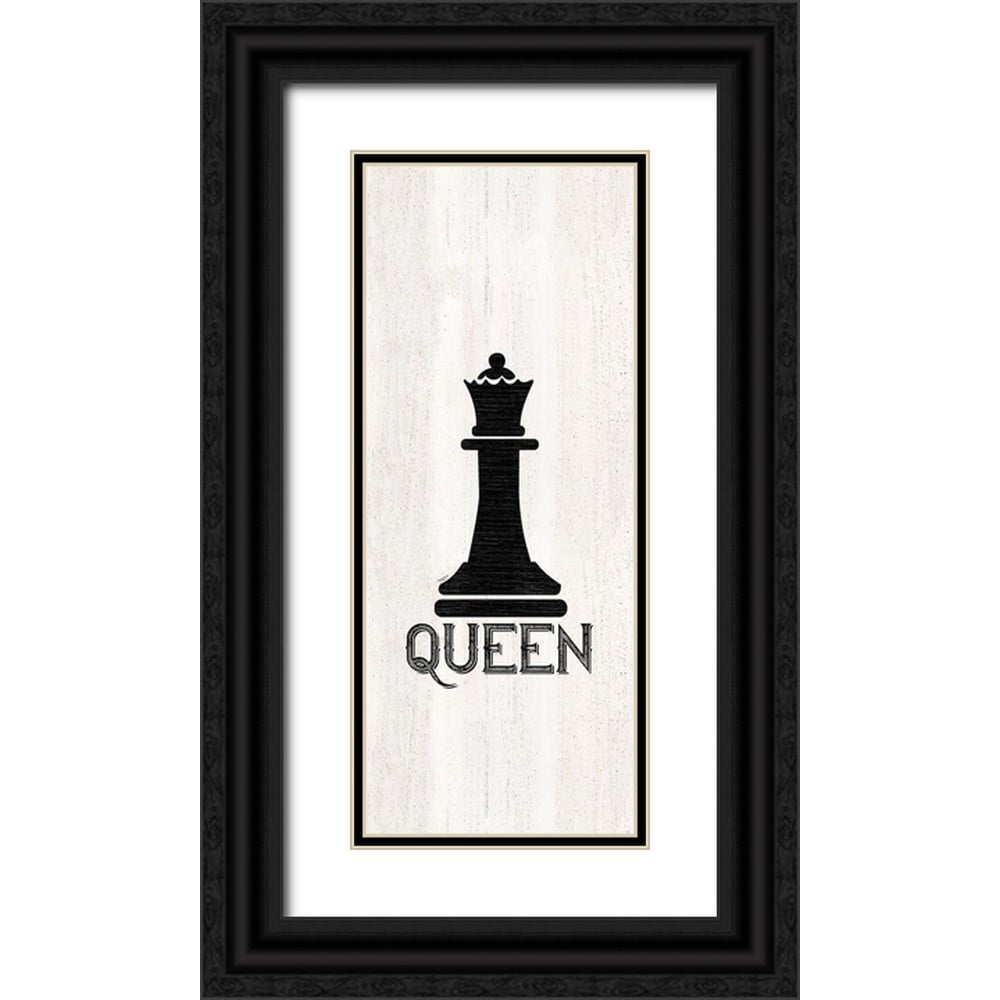 Reed, Tara 8x14 Black Ornate Wood Framed with Double Matting Museum Art ...