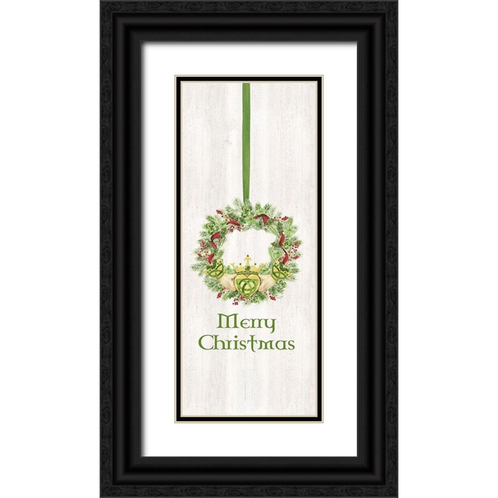 Reed, Tara 8x14 Black Ornate Wood Framed with Double Matting Museum Art ...