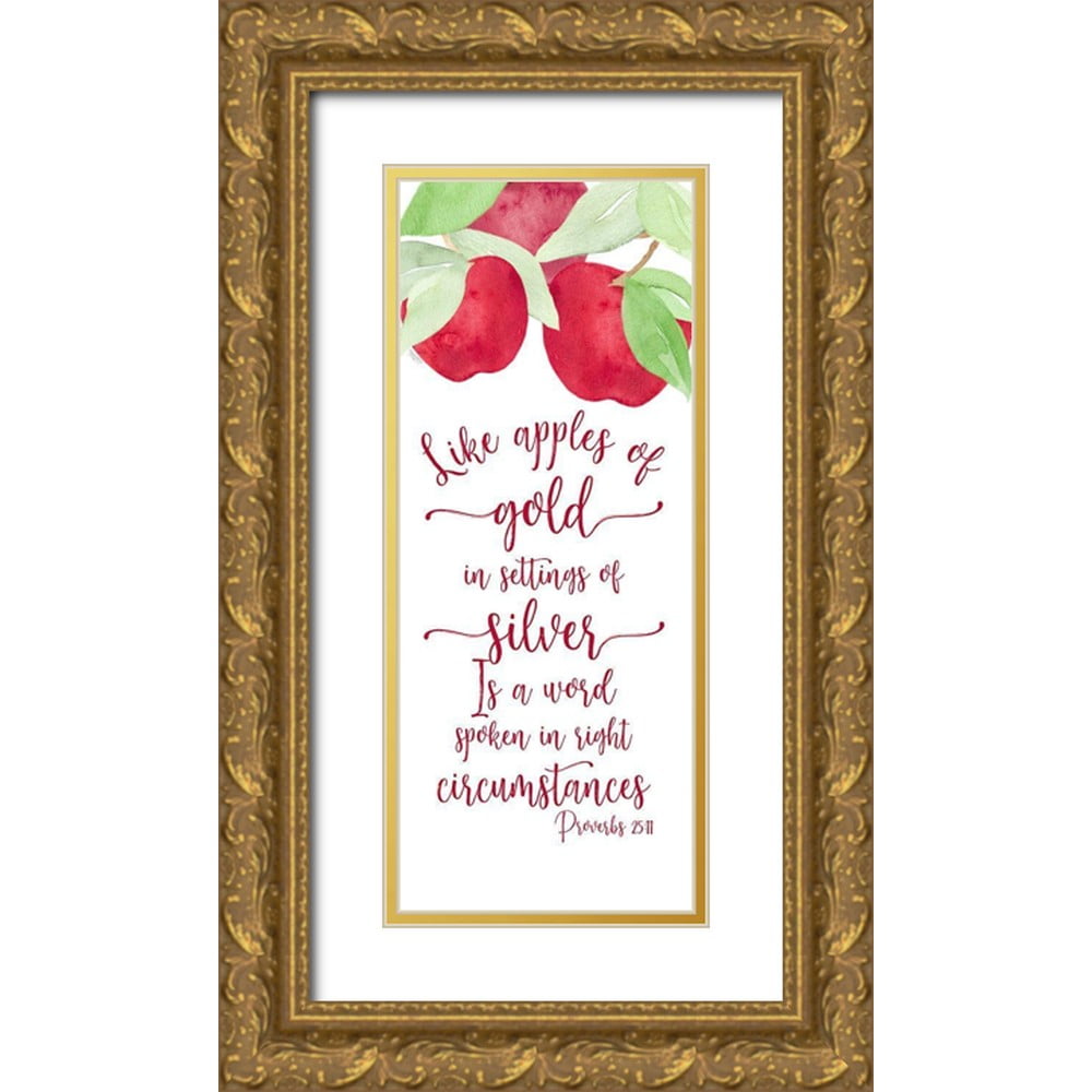 Reed, Tara 8x14 Gold Ornate Wood Framed with Double Matting Museum Art ...