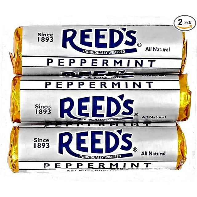 Reed's All Natural Peppermint Hard Candy 3-Pack Deal - Individually ...