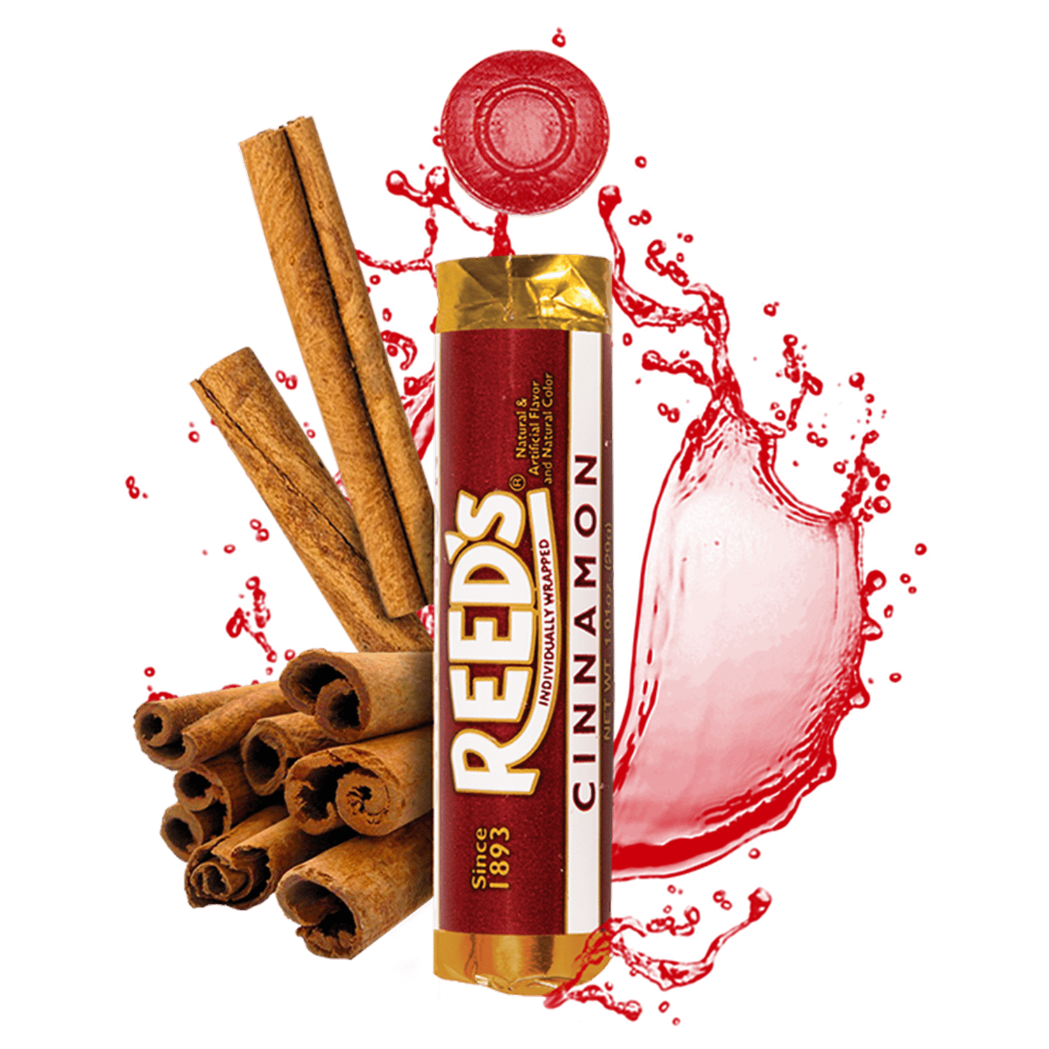 Reed's Cinnamon is BACK! 3pk Classic Hard Candy Rolls FREE SHIPPING ...