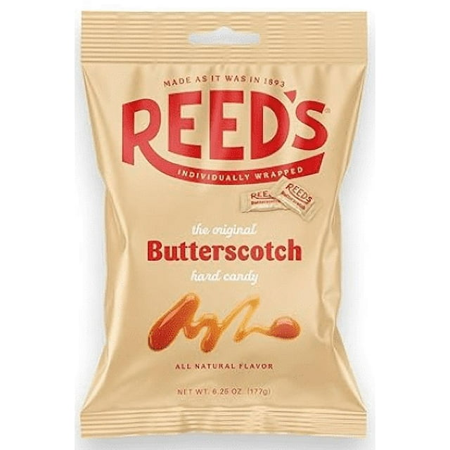 Reeds Individually Wrapped Butterscotch Hard Candy Traditional