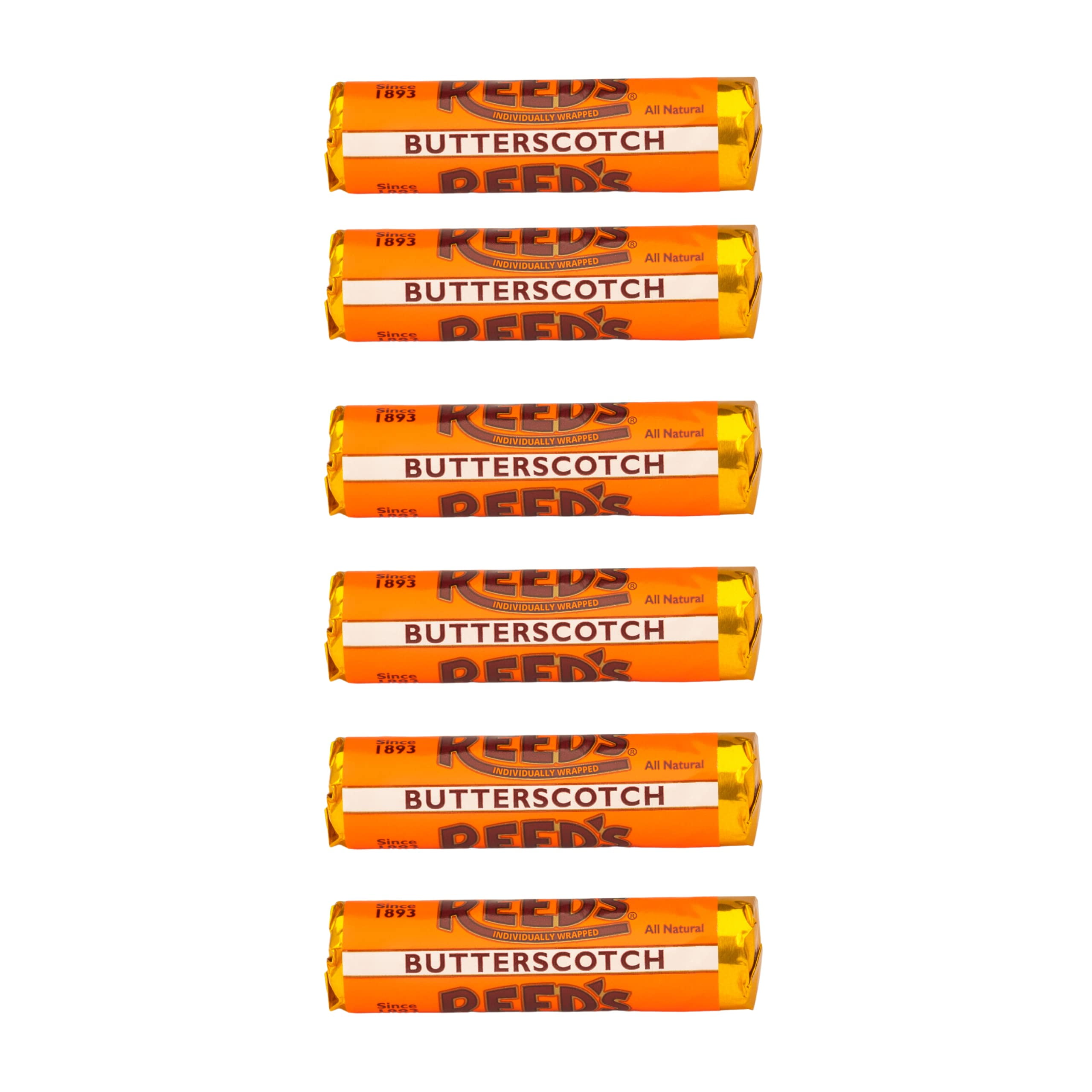 Reed’s Individually Wrapped DMF15 Candy Six Traditional Hard Candy ...
