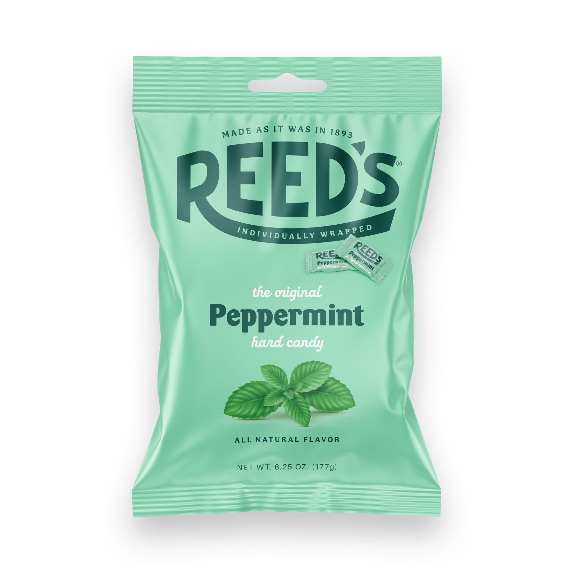Reed’s Individually Wrapped Peppermint KEF28 Candy | Traditional ...