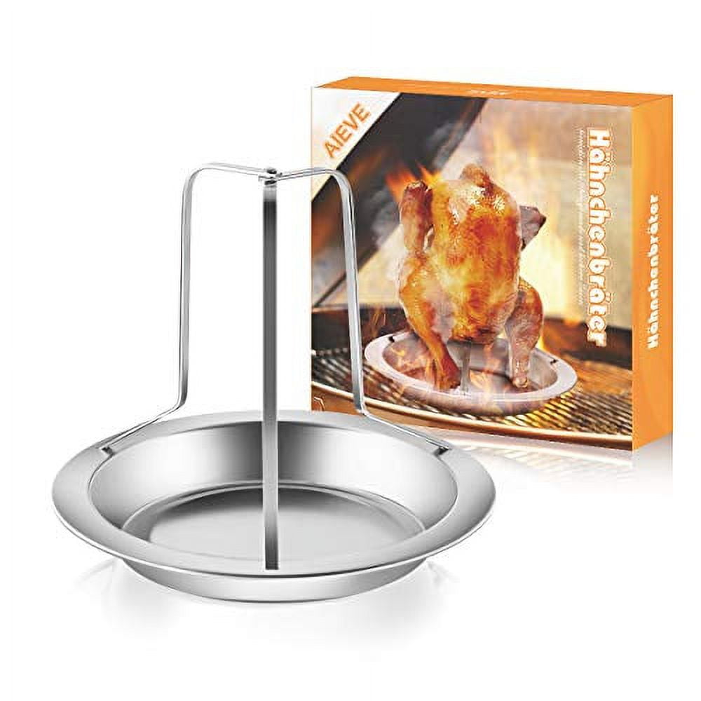 ReedCA Stainless Steel Chicken Roaster Rack Beer Can Chicken Holder ...