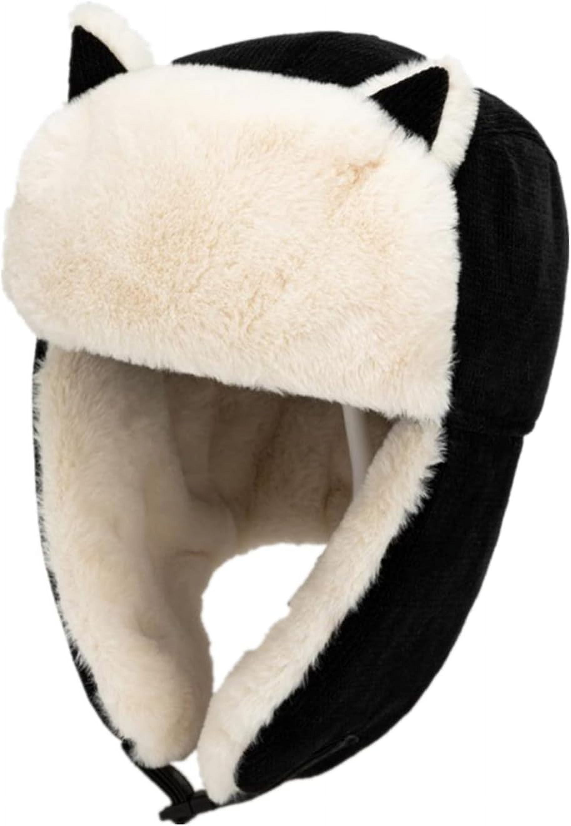 ReedCA Winter Trapper Hat,Russian Ushanka Trooper Aviator Hats for Girl ...