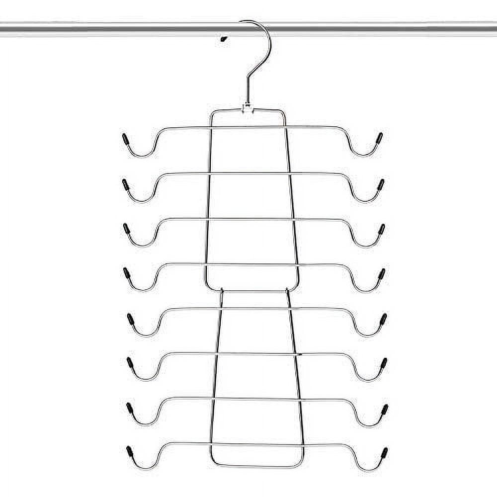 ReedCATops Hanger Metal Folding Space Saving Hanger Closet Organizer ...