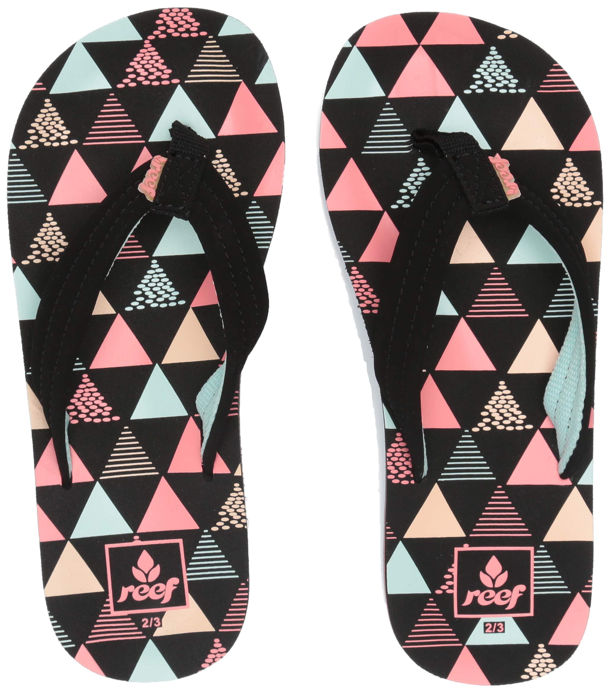 Reef Girl's AHI Sandal, surf Flag, Big Kid 13-1 - Walmart.com