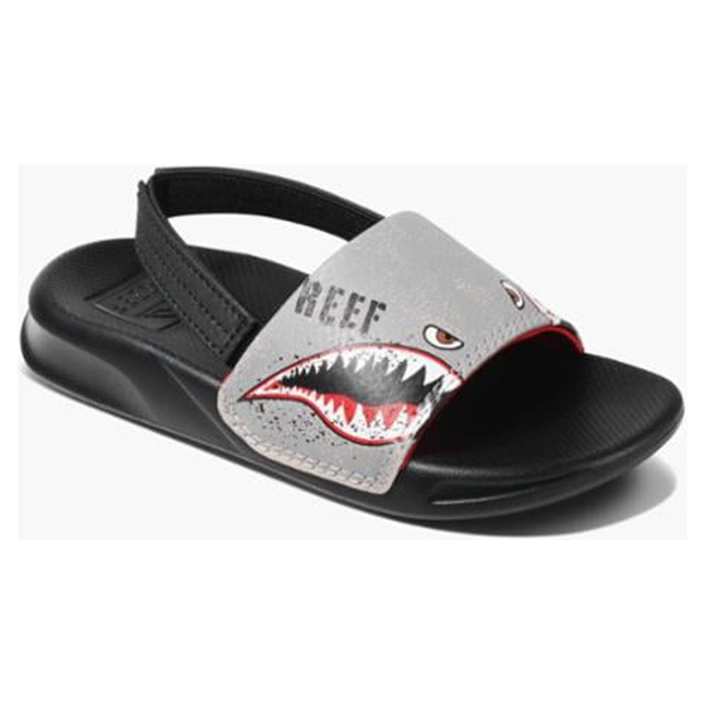 Reef Little One Slide Grey , 3/4 M US - Walmart Business Supplies