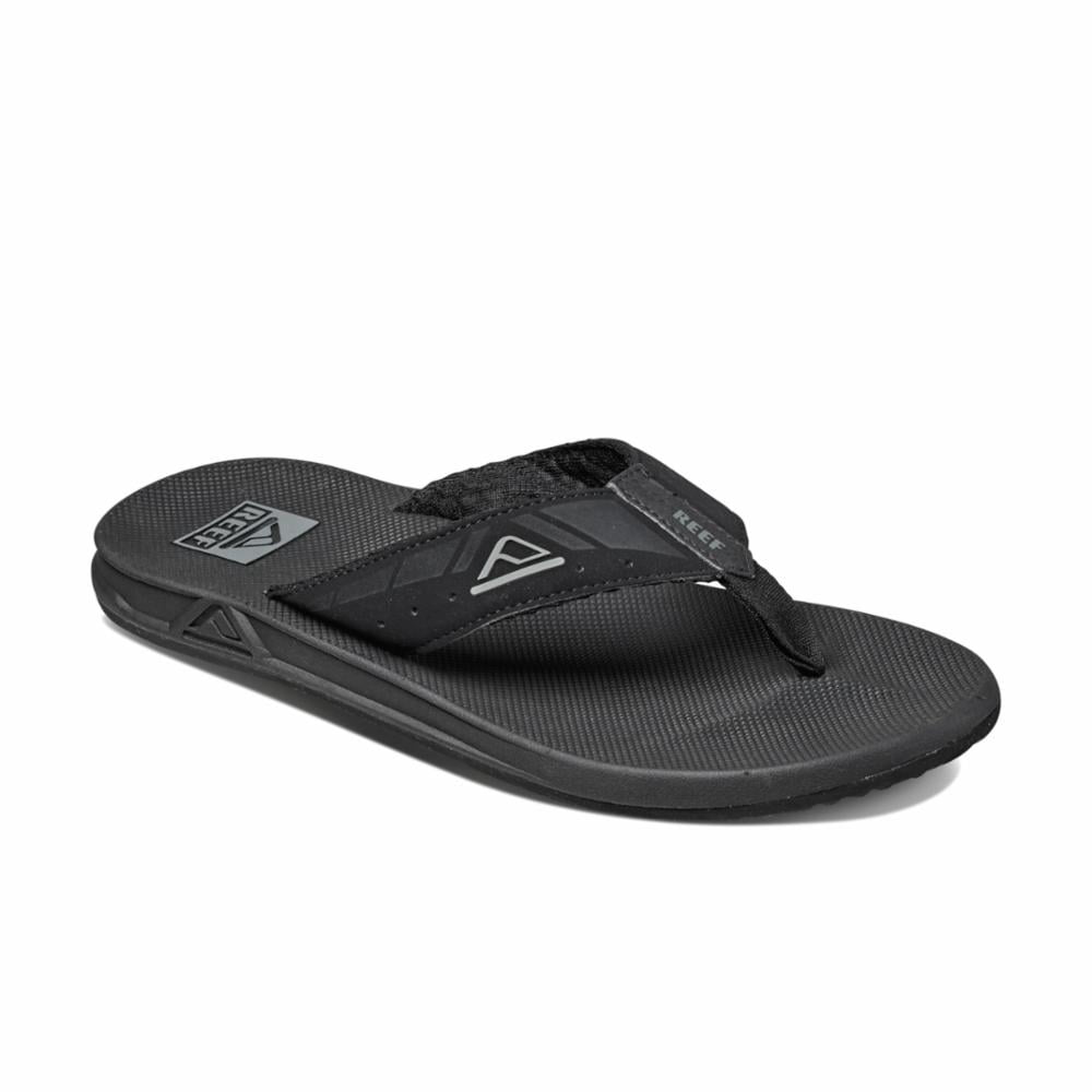 Reef Men's Phantom Flip Flops Sandals, Water-Friendly, Durable, Black ...