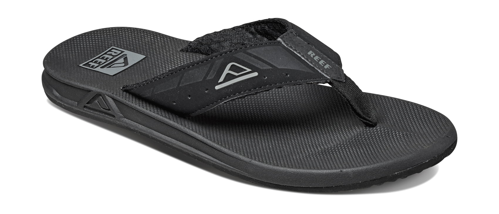 Reef Men's Phantom Flip Flops Sandals, Black, Size 9 - Walmart.com