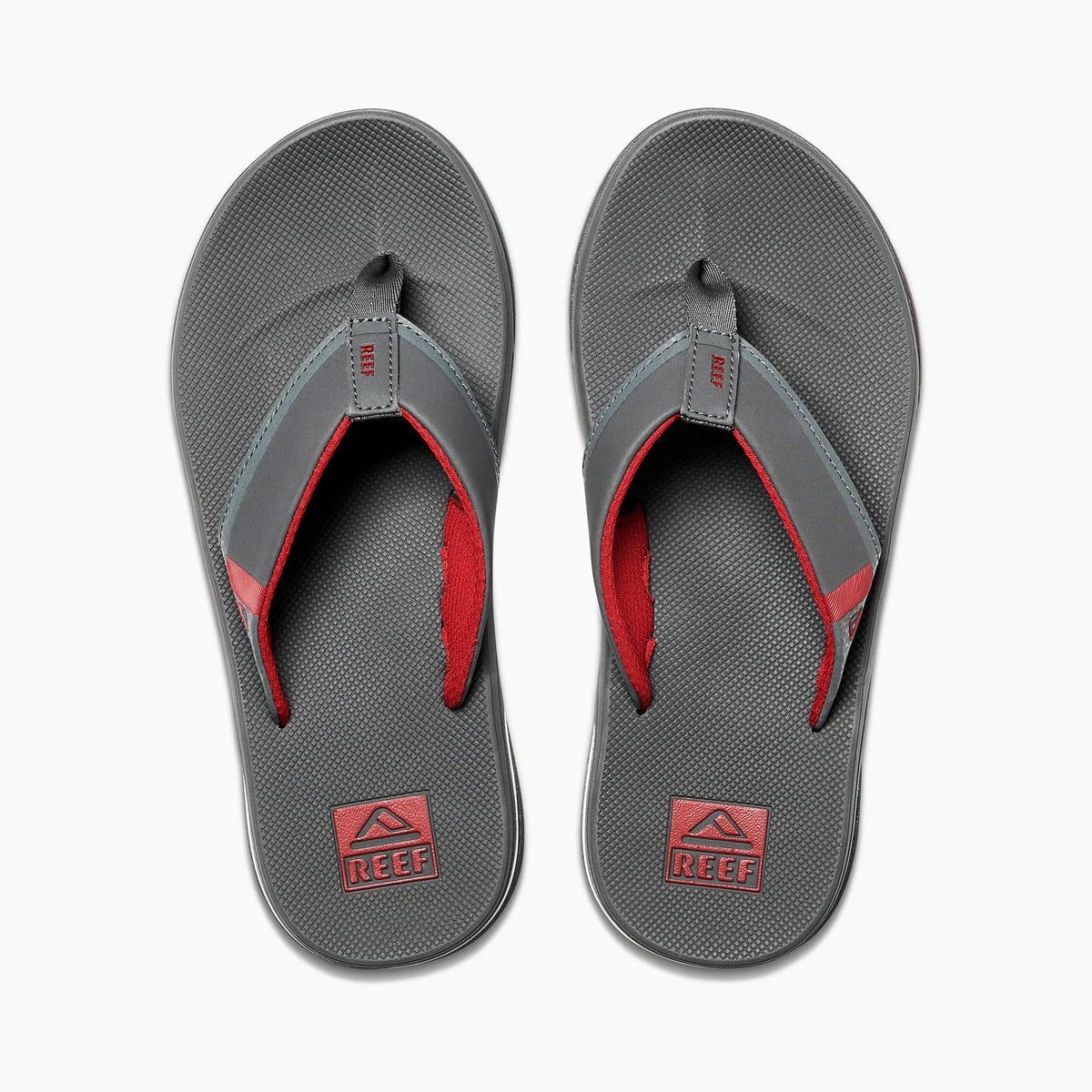 Reef Mens Sandals With Bottle Opener ~ Fanning Low raven red - Walmart.com