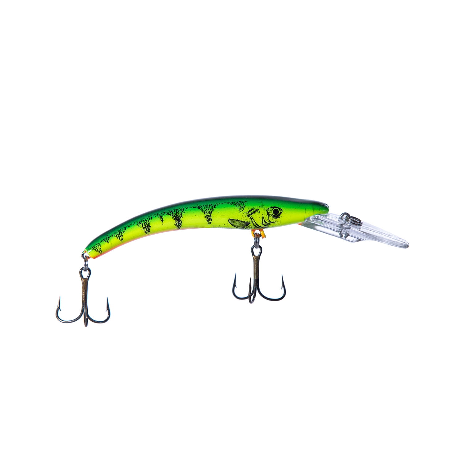 Reef Runner Deep Little Ripper Hard Bait Fishing Lure 600 Series Fire ...