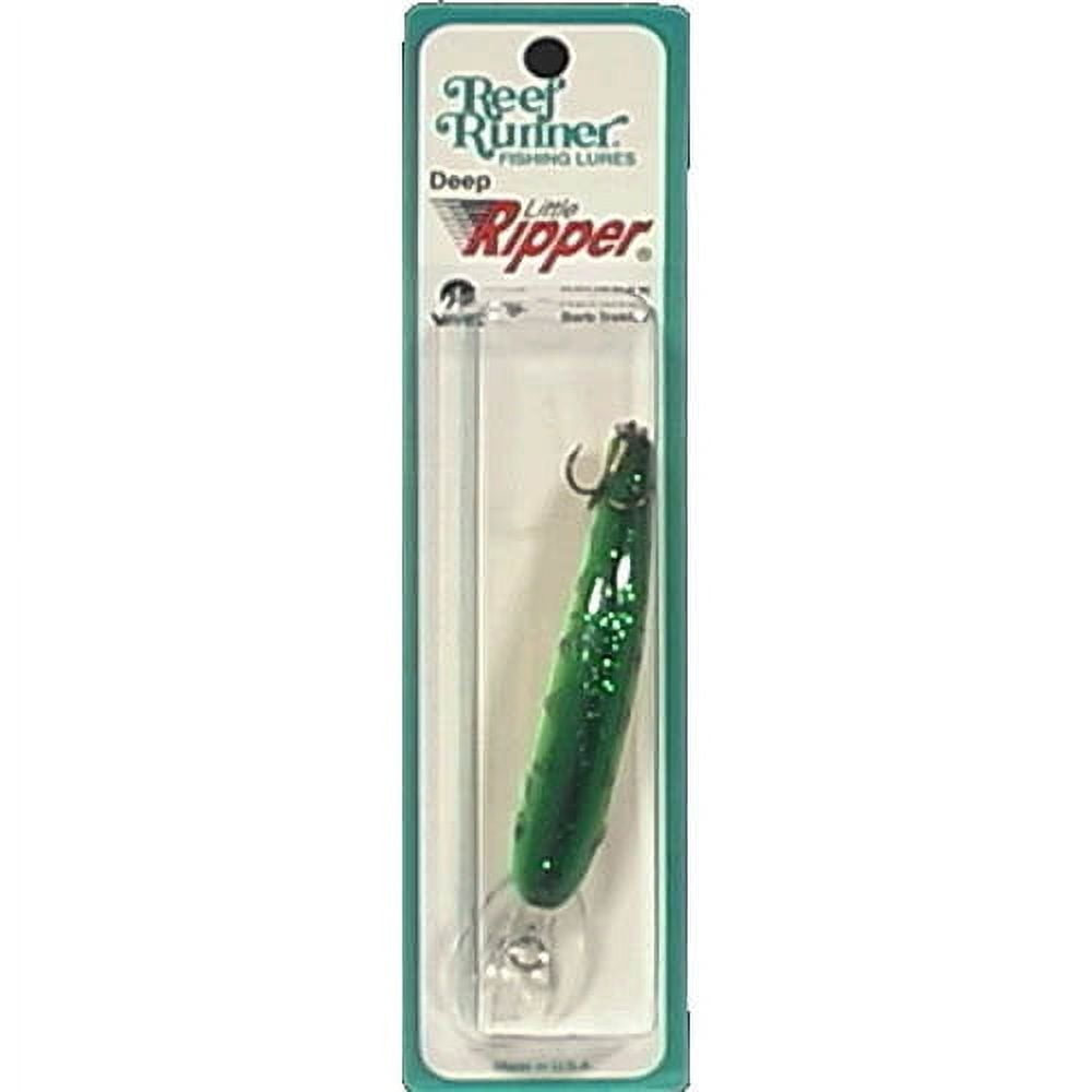 Reef Runner Deep Little Ripper Hard Bait Fishing Lure 600 Series Fire ...