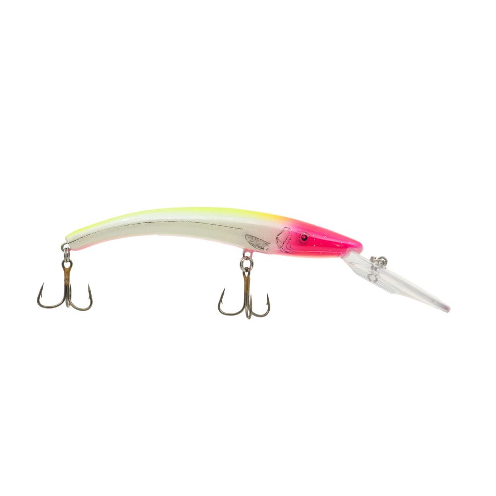 Reef Runner Deep Little Ripper Hard Baits Fishing Lure 600 Series Pink ...
