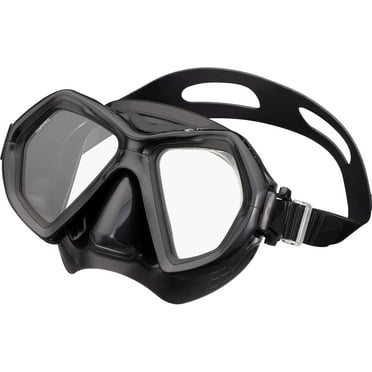 Reef Tourer Adult Single-Window Mask & Snorkel Combo Set, Black ...