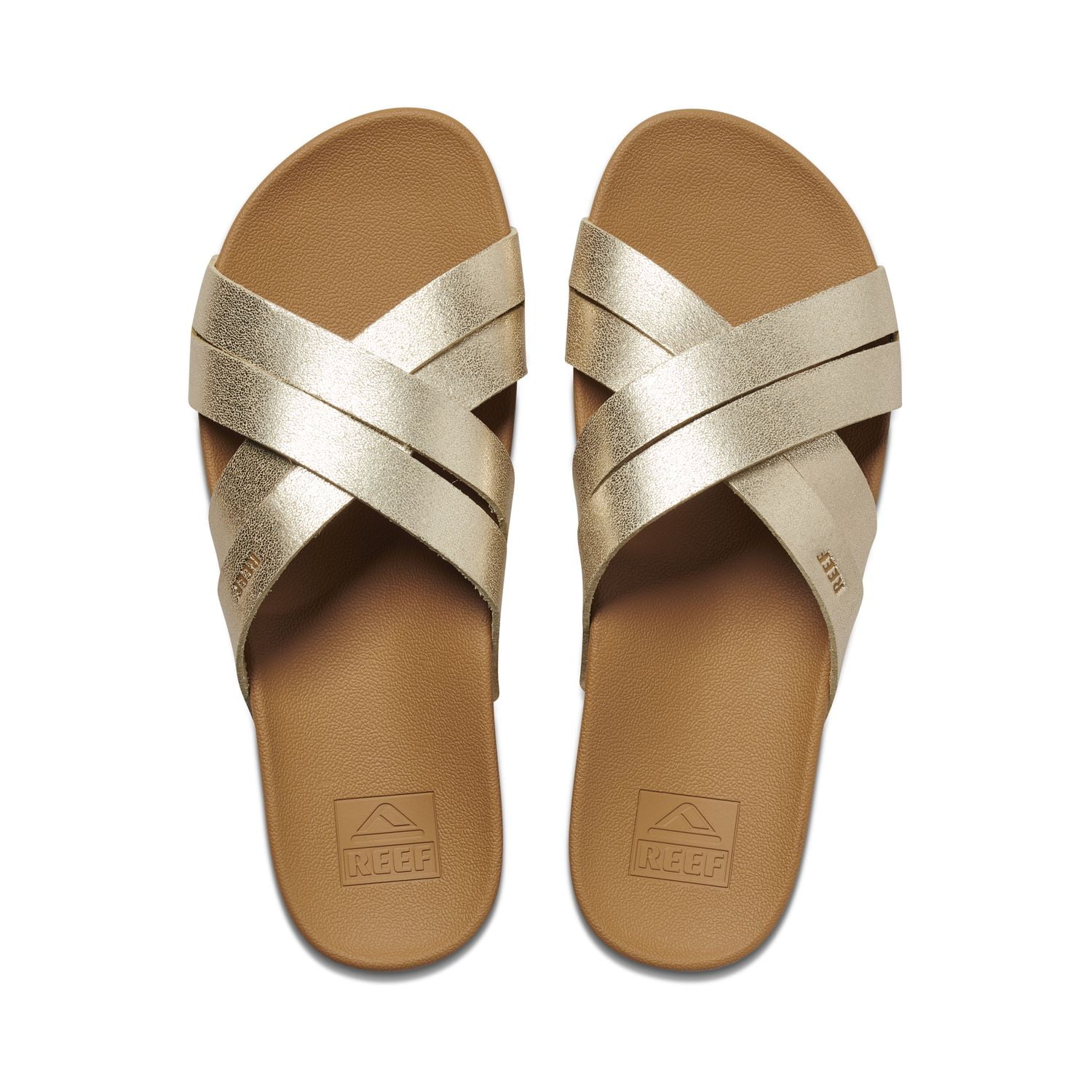 Reef Women's Sandals Cushion Spring Bloom, Champagne, 5 - Walmart.com