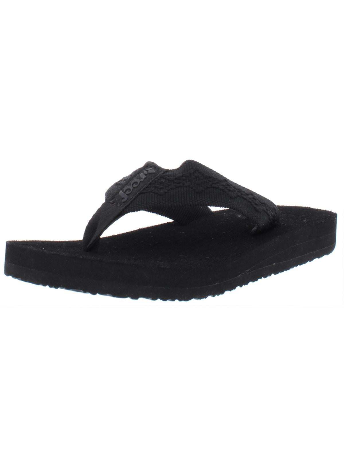 Reef Women's Sandals Sandy Flip Flops, Black/Black, 11 - Walmart.com