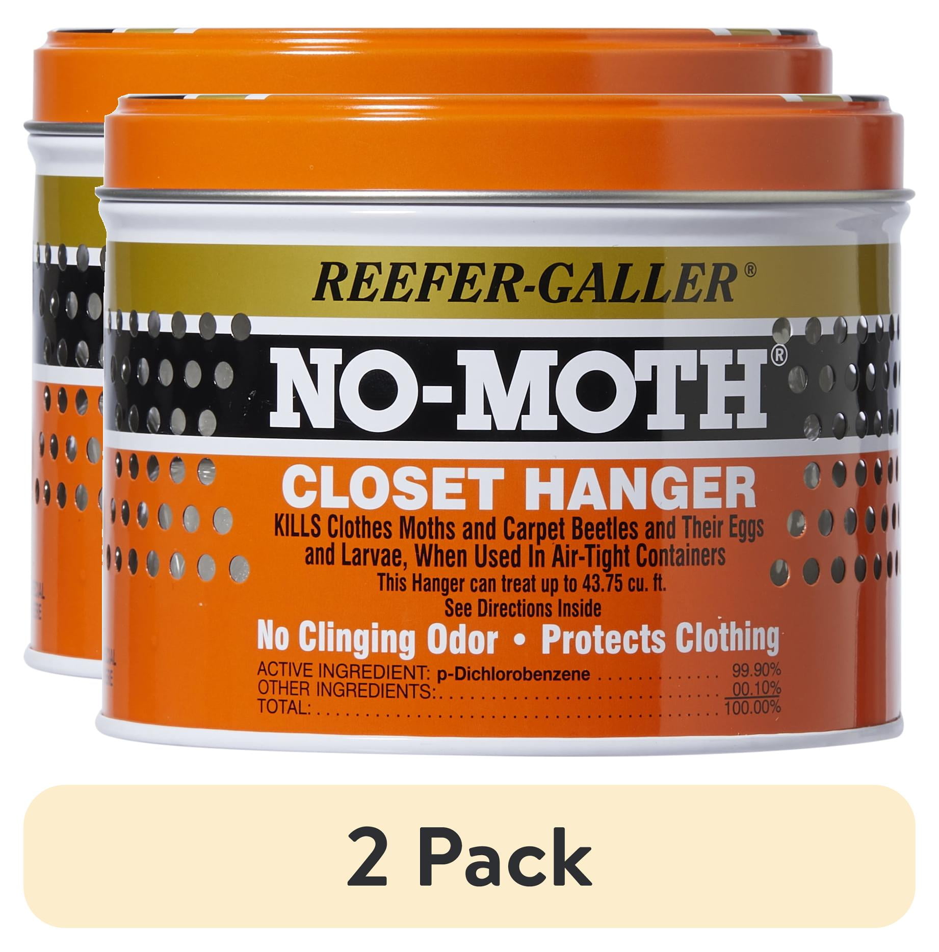 (2 pack) Reefer-Galler No-Moth Closet Hanger, For Closet and Storage ...