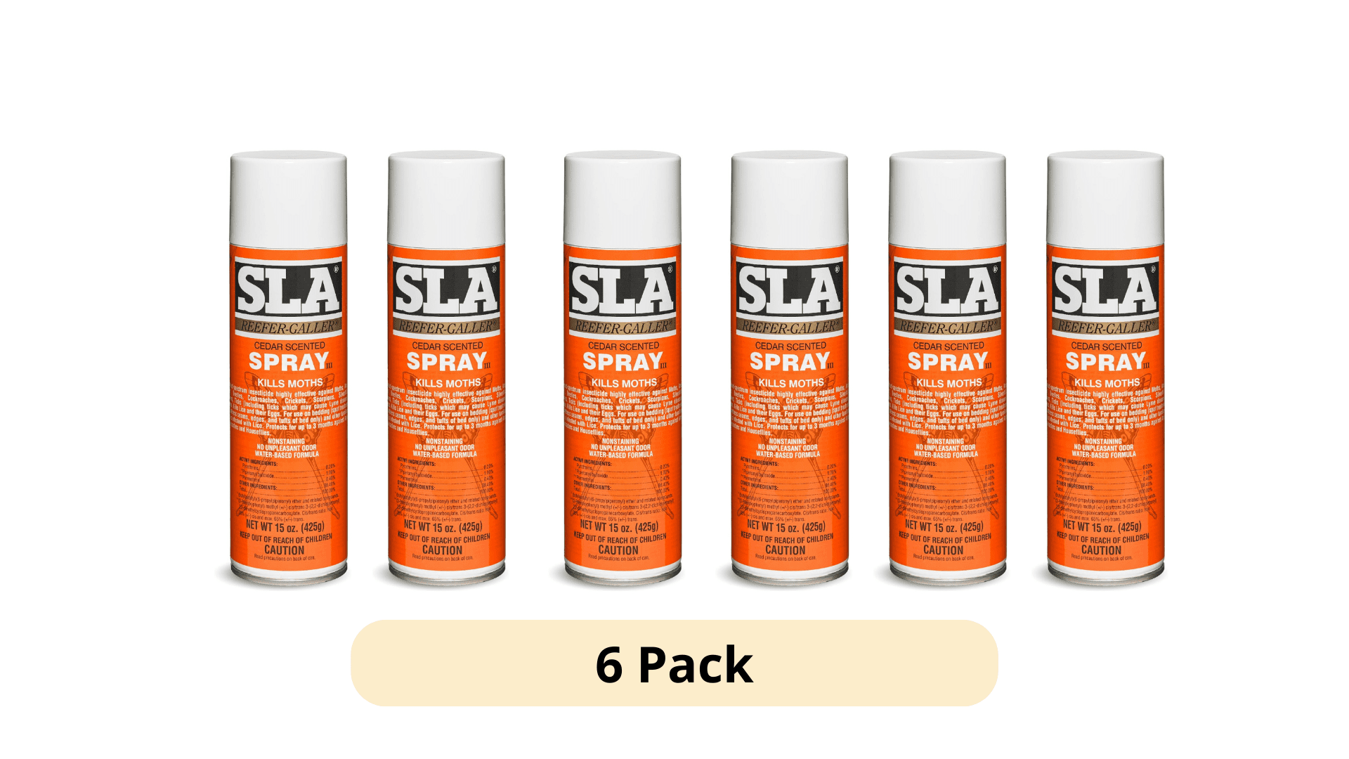 Reefer-Galler SLA Cedar Scented Spray, Moth Repellent Spray, 15 oz ...