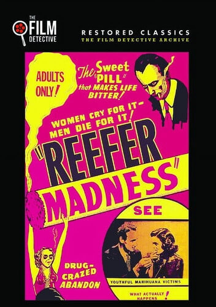 Reefer Madness (DVD), Film Detective, Music & Performance - Walmart.com