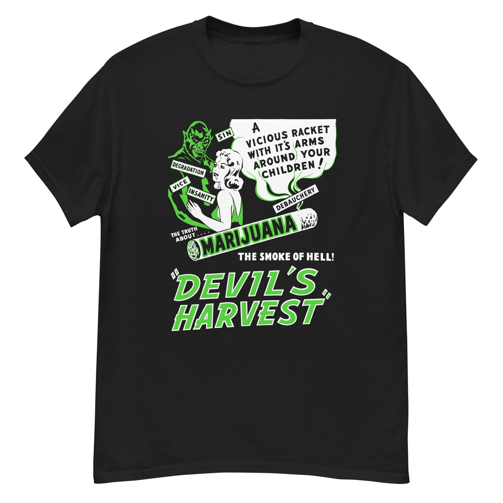 Reefer Madness aka Devil's Harvest (1936) t-shirt - Walmart.com