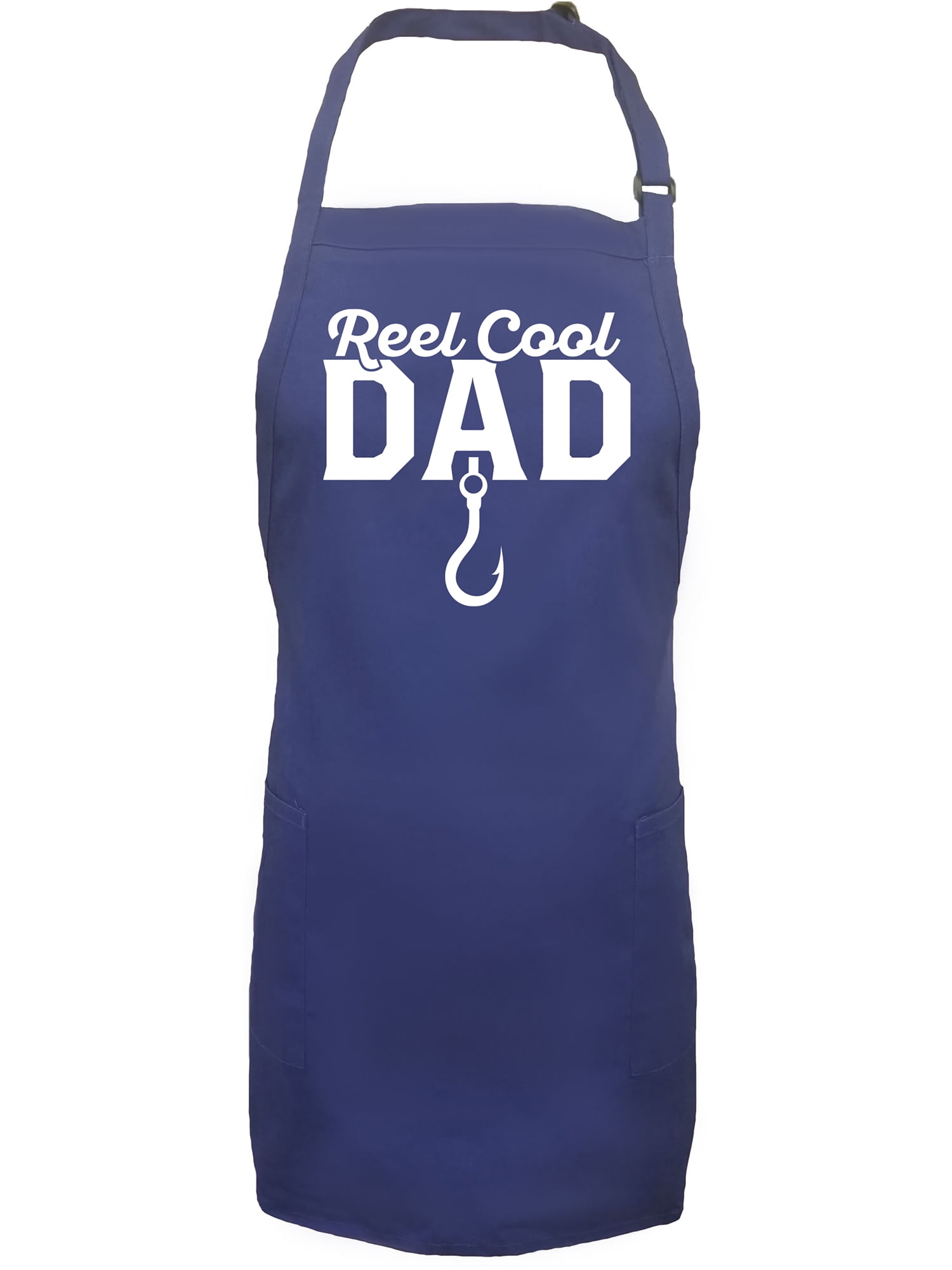 Reel Cool Dad Apron with 2 patch pockets - Walmart.com
