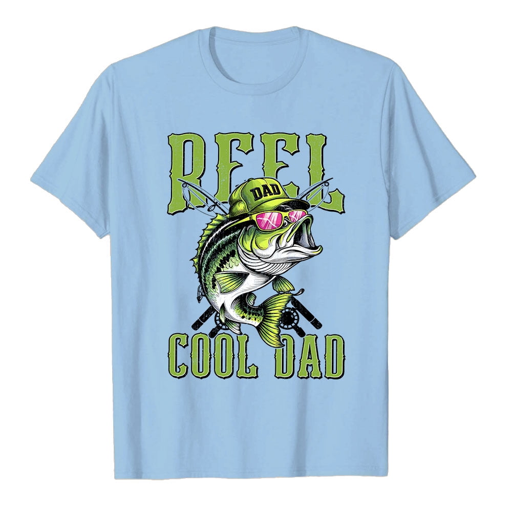 Reel Cool Dad Fishing Papa Father's Day Fisherman Fish - Walmart.com