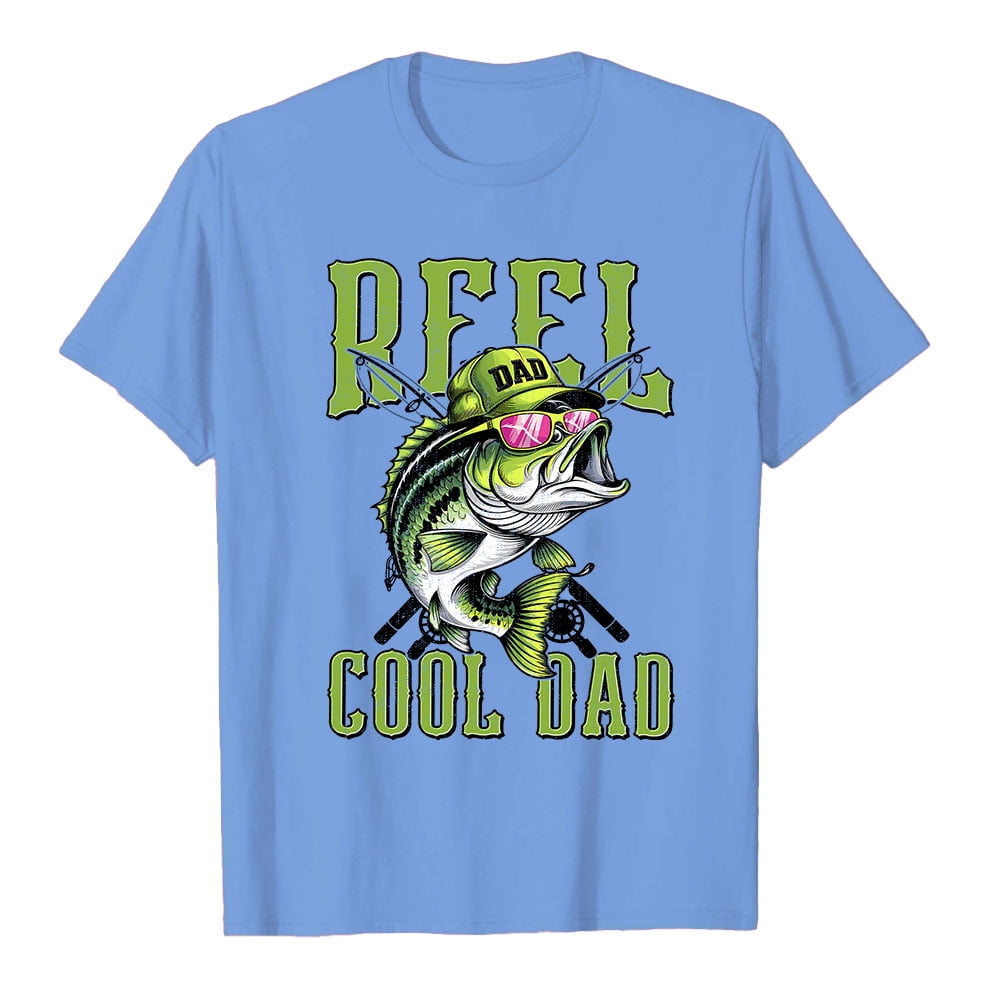 Reel Cool Dad Fishing Papa Father's Day Fisherman Fish - Walmart.com