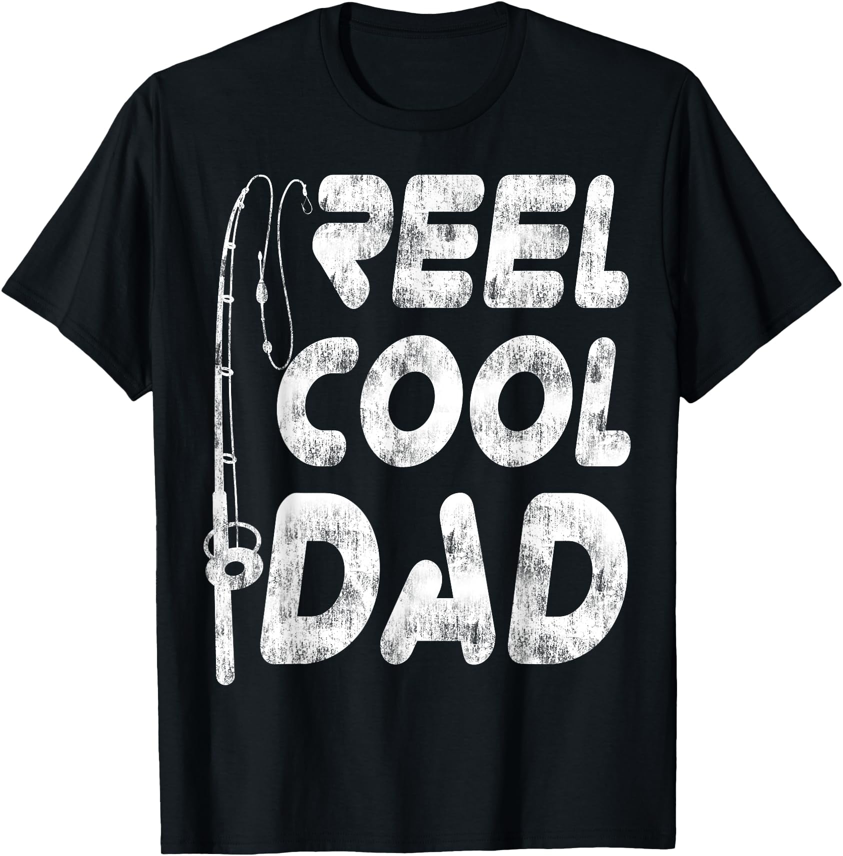 Reel Cool Dad T-Shirt Great Fishing Fathers Day Gift Idea - Walmart.com