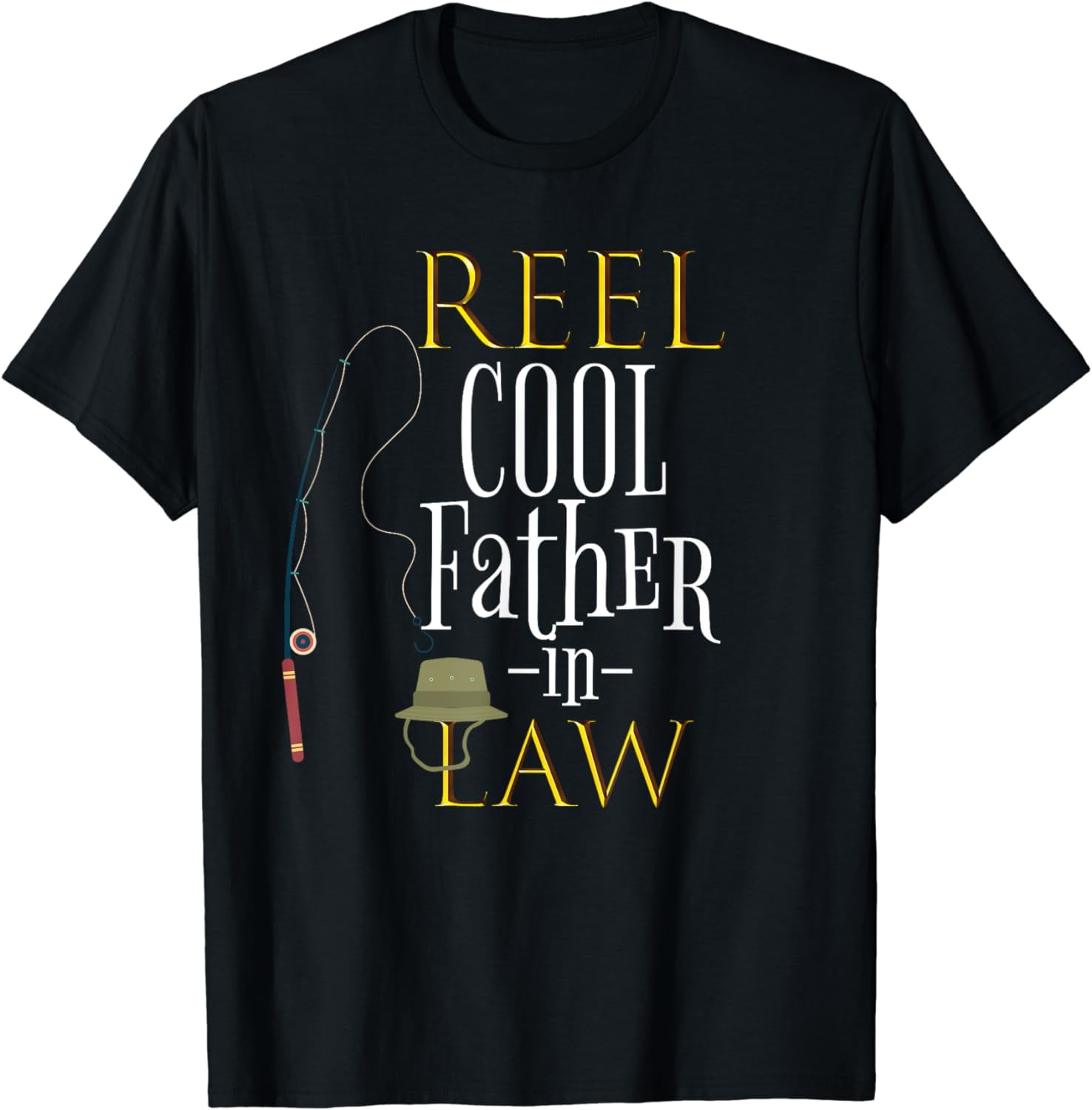 Reel Cool Father N Law Fishing Shirt Father In Law Day Gift - Walmart.com