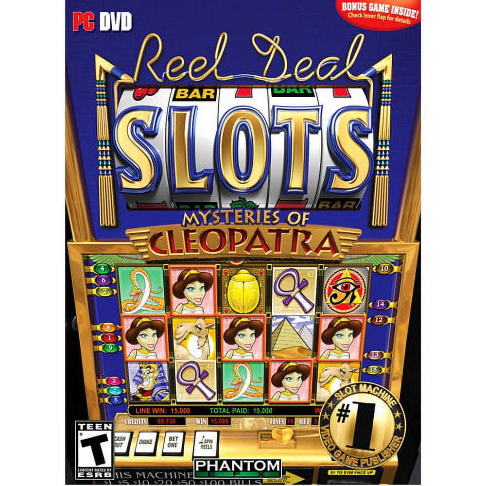 Reel Deal Slots: Mysteries of Cleopatra - Walmart.com