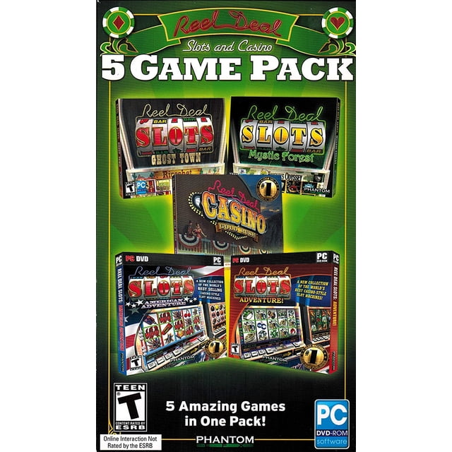 Reel Deal Slots and Casino 5 Game Pack - Walmart.com