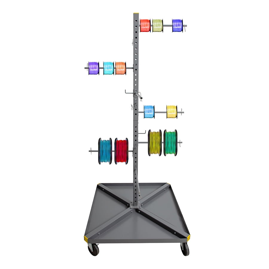 Reel Dispenser Reel Cart Reel Storage Cart Multi-Size Adjustable ...