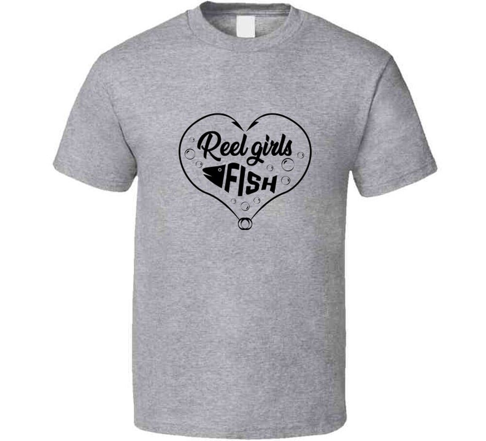 Reel Girls Fish Tshirt Cool Fishing Tee Makes A Great Fishing Gift For ...
