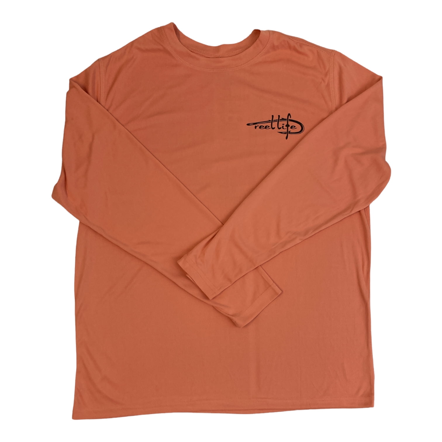 Reel Life Men's Sun Defender Lightweight Long Sleeve UV T-Shirt ...