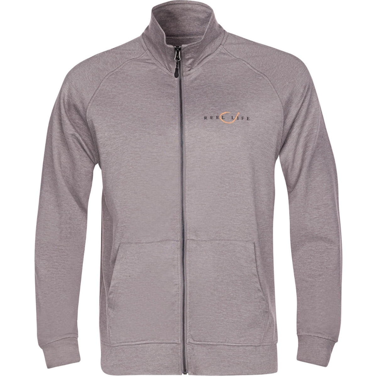 Reel Life Pompano Full Zip Jacket - Large - Silver Filigree - Walmart.com