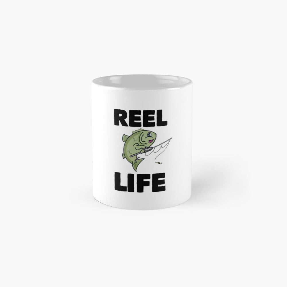Reel life- Real life Classic Mug - Walmart.com