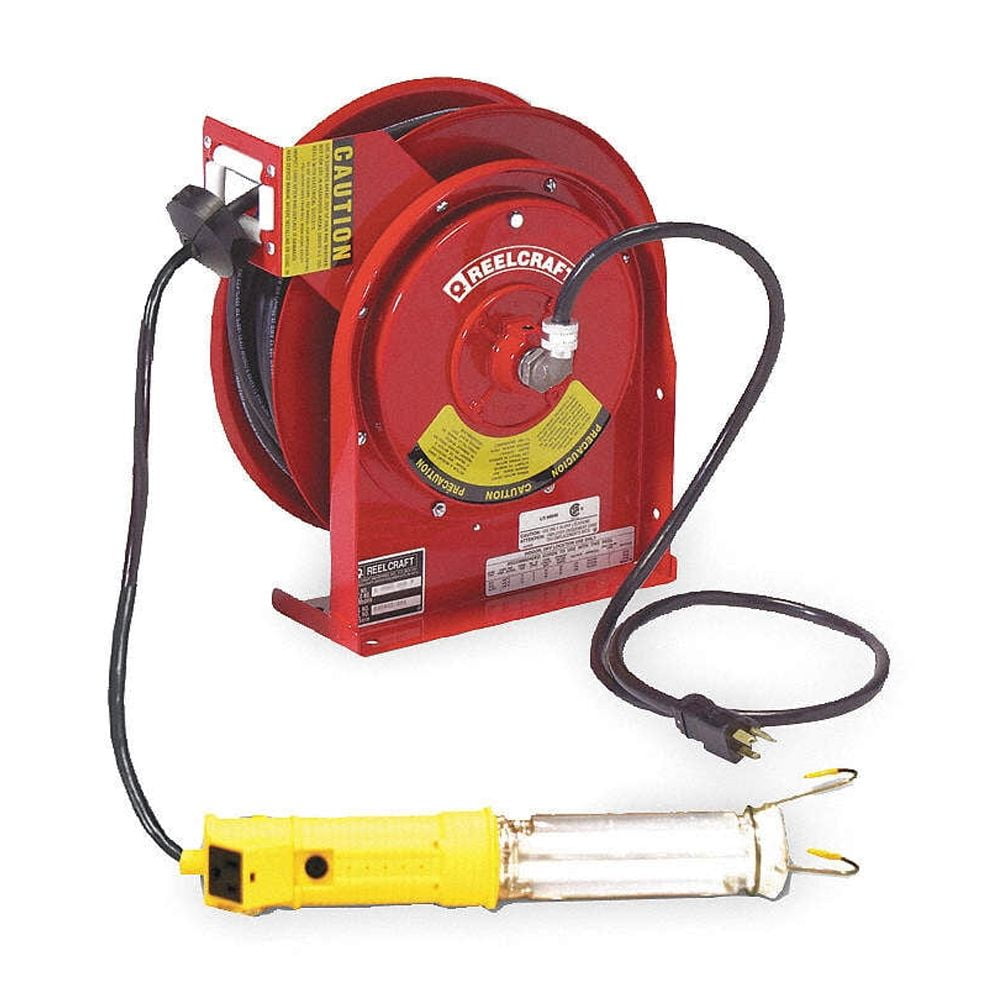 Reelcraft 16/3 50 Ft. Fluorescent Light Cord Reel - Walmart.com
