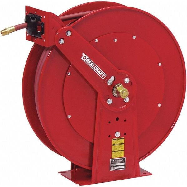 Reelcraft Spring Return Hose Reel,3/8" MNPT,75 ft 81075 OLP - Walmart.com